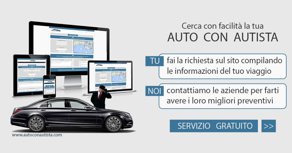 Auto con Autista | Noleggio con conducente NCC in tutta Italia